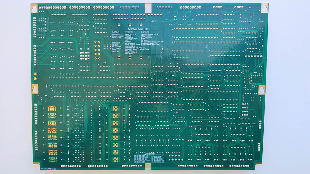 Bally Williams System 11N / 11A / 11B / 11C CPU MPU Board – Retrocity