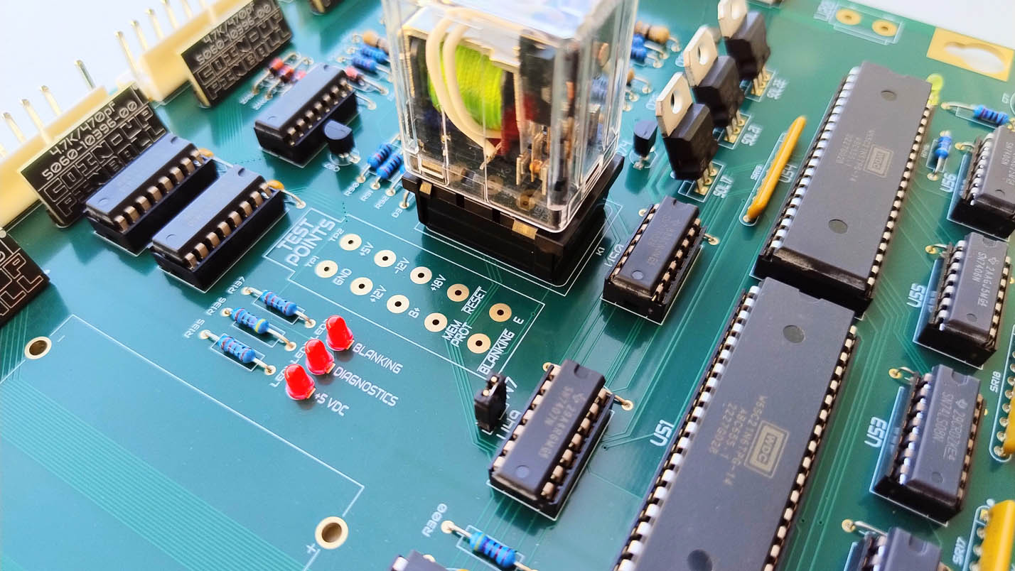 Bally Williams System 11N / 11A / 11B / 11C CPU MPU Board – Retrocity